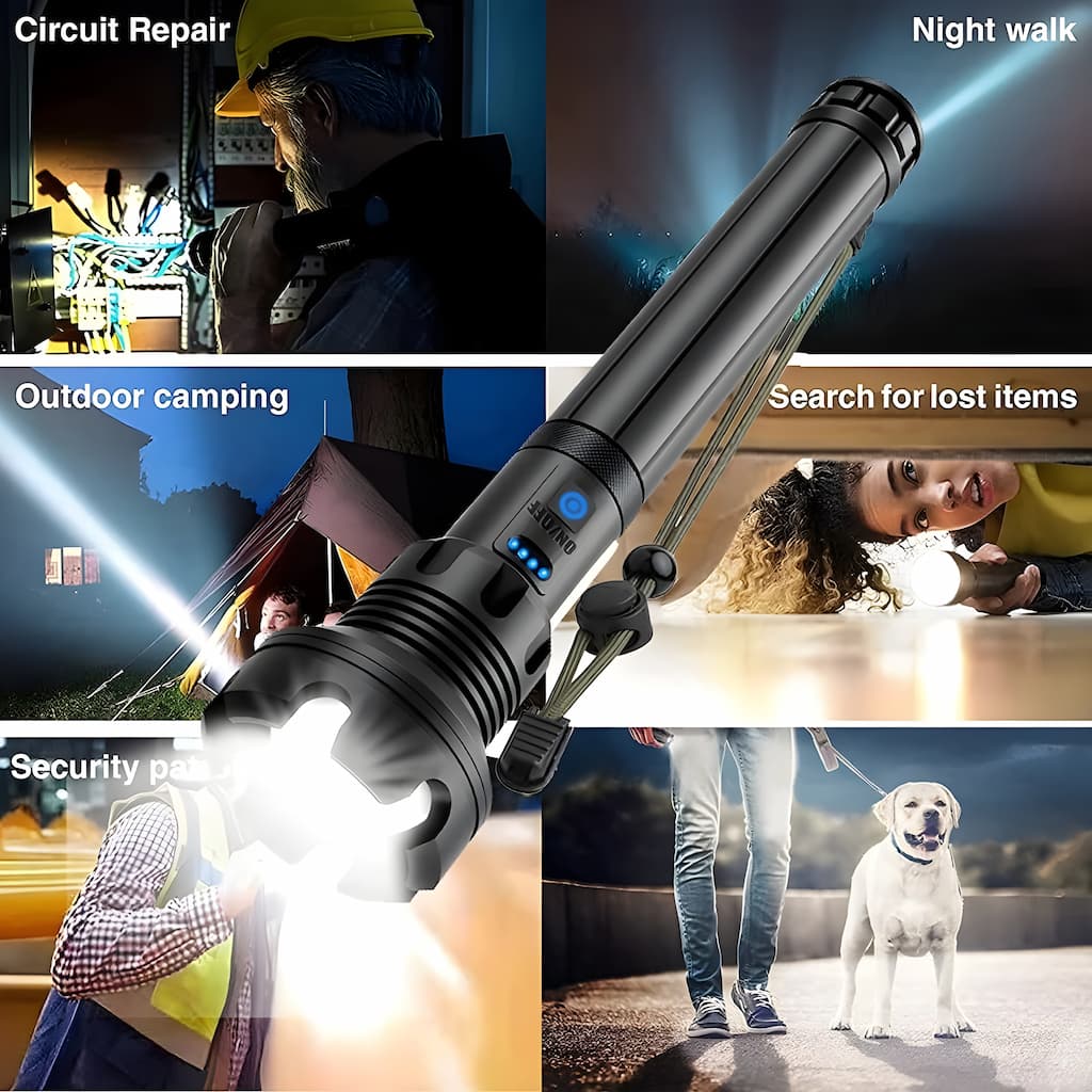 Lumens™ Tactical Laser Flashlight – Evaberry