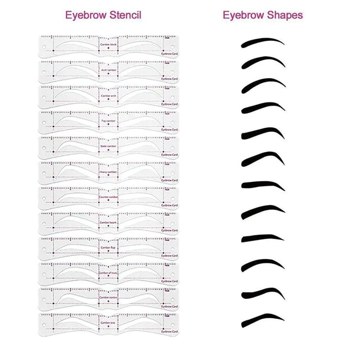 The BrowArchitect Kit - Perfect, Symmetrical Brows in Seconds (12 pack ...
