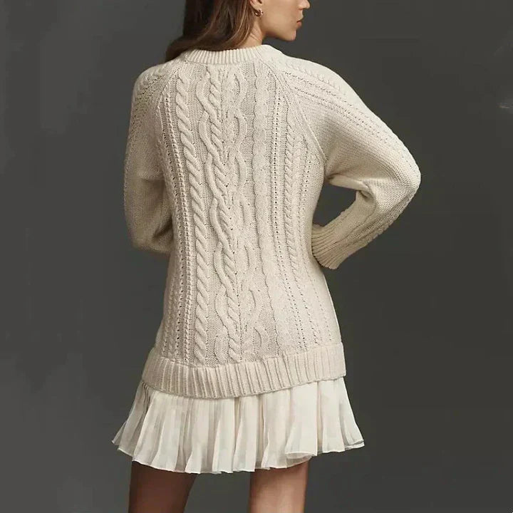 LuxeCurve A-Line – The Sculpting Thermal Sweater Dress + 50% OFF – Evaberry